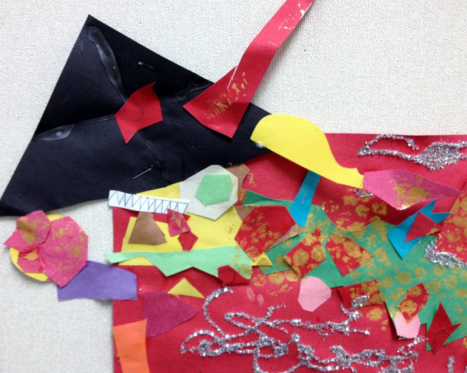 2nd grade Chinese New Year Dragon Collage | Wow Art Project