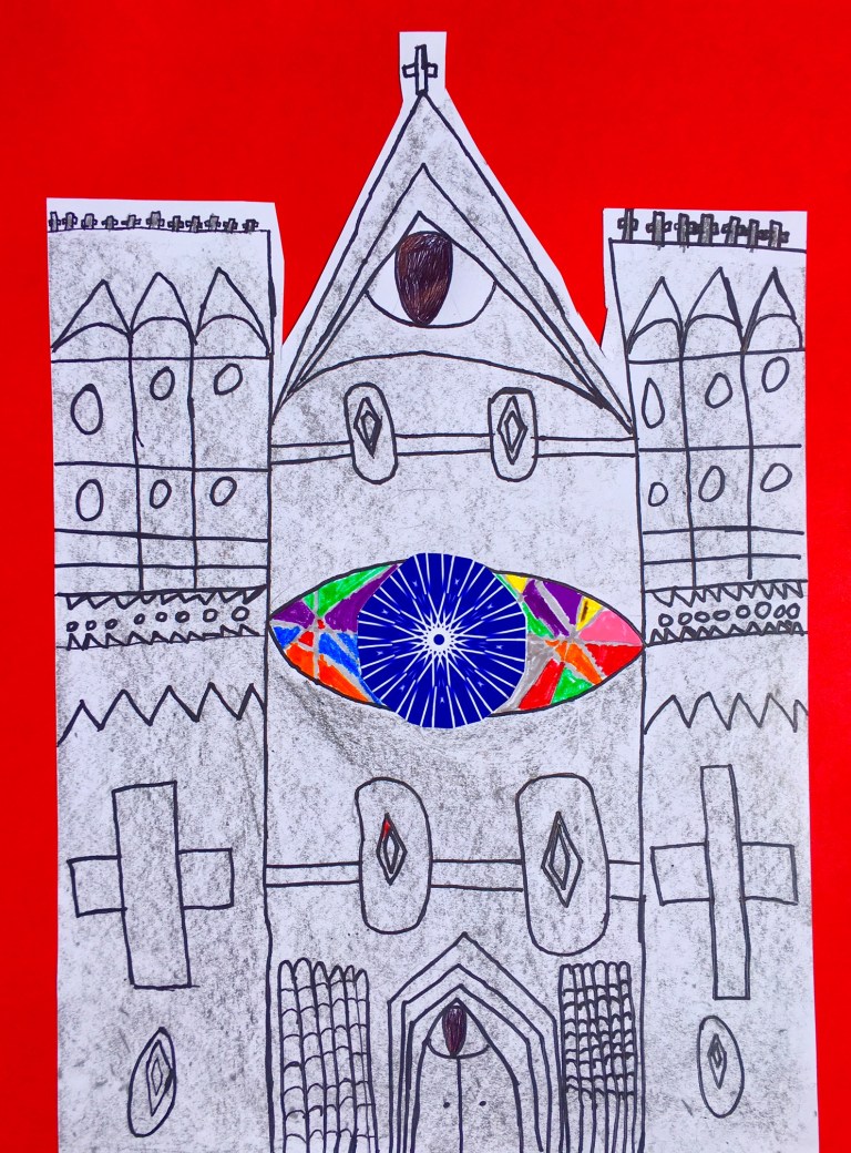 3rd grade Gothic Cathedrals | Wow Art Project