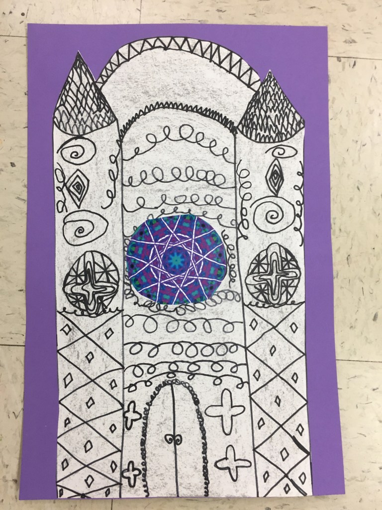 3rd grade Gothic Cathedrals | Wow Art Project