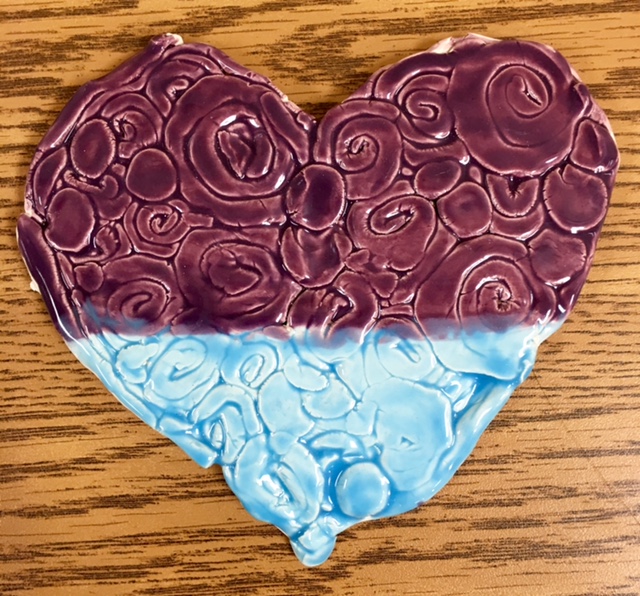 1st grade Coiled Clay Hearts | Wow Art Project