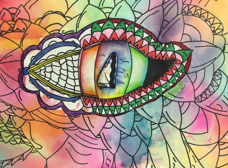 5th grade Dragon Eyes | Wow Art Project