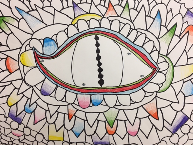 5th grade Dragon Eyes | Wow Art Project