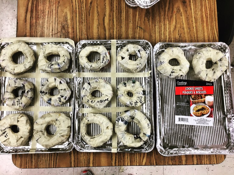 4th grade Paper Maché Donuts | Wow Art Project