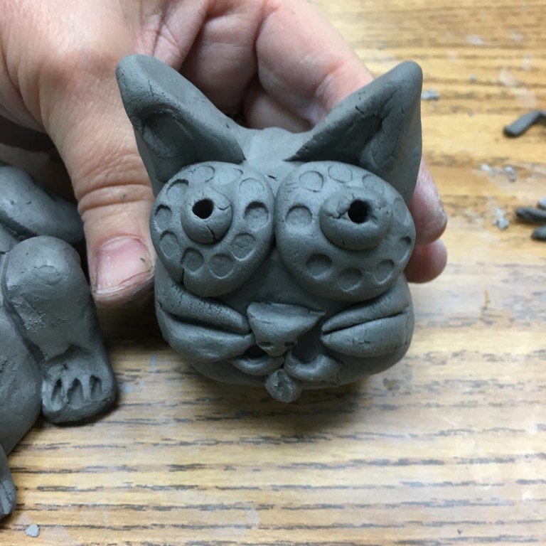 5th grade Clay Bobbleheads | Wow Art Project