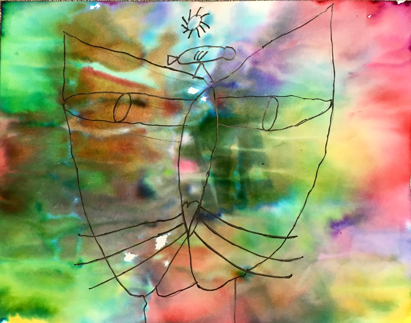 1st grade Paul Klee Cat and Bird Drawings | Wow Art Project