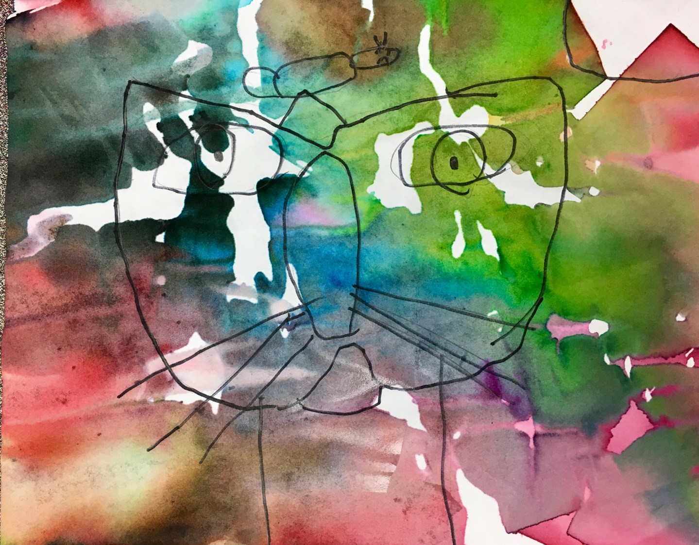 1st grade Paul Klee Cat and Bird Drawings | Wow Art Project