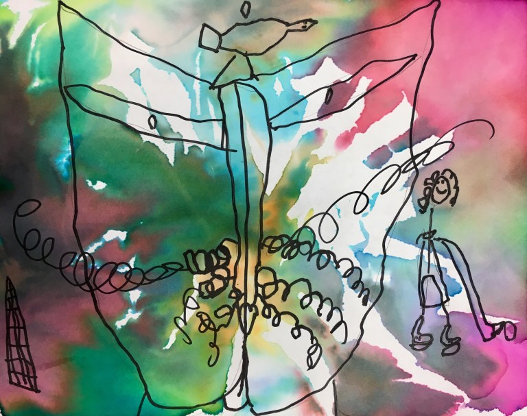 1st grade Paul Klee Cat and Bird Drawings | Wow Art Project