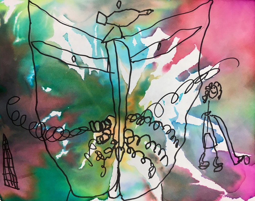 1st grade Paul Klee Cat and Bird Drawings | Wow Art Project