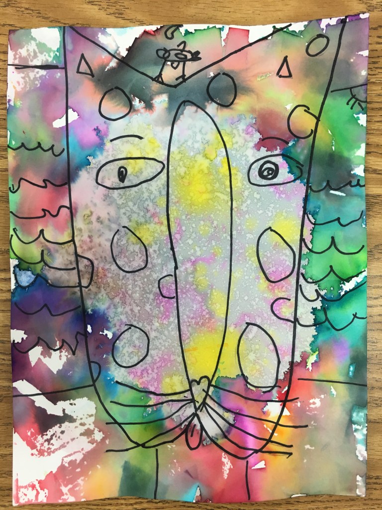 1st grade Paul Klee Cat and Bird Drawings | Wow Art Project