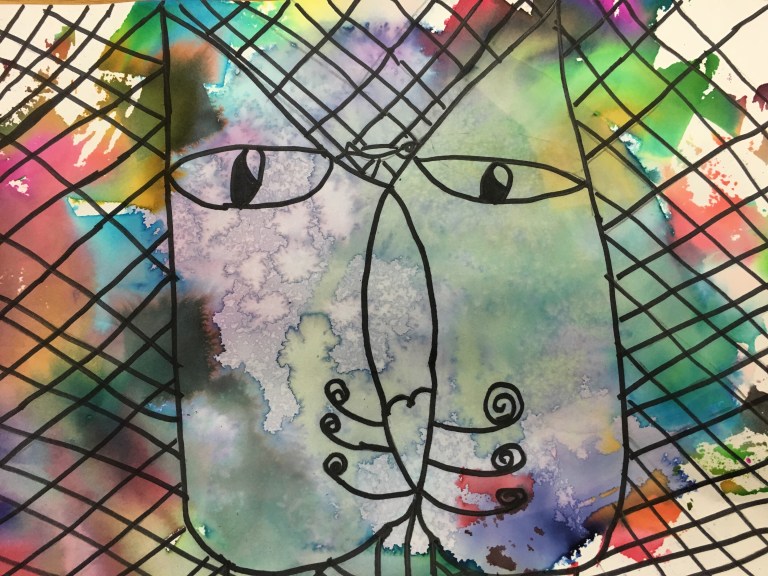1st grade Paul Klee Cat and Bird Drawings | Wow Art Project