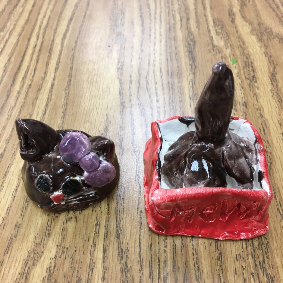 5th grade Clay Bobbleheads | Wow Art Project