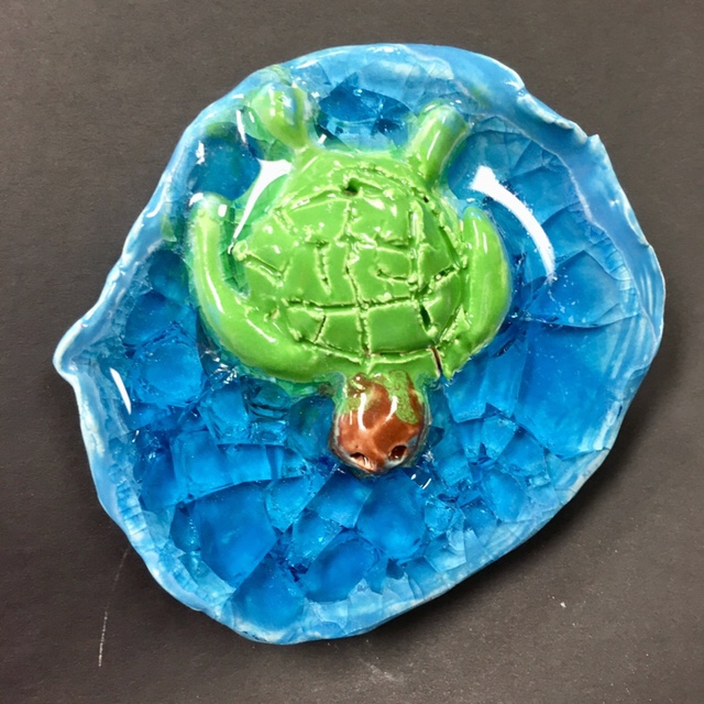 2nd grade Clay Cambodian Sea Turtles | Wow Art Project