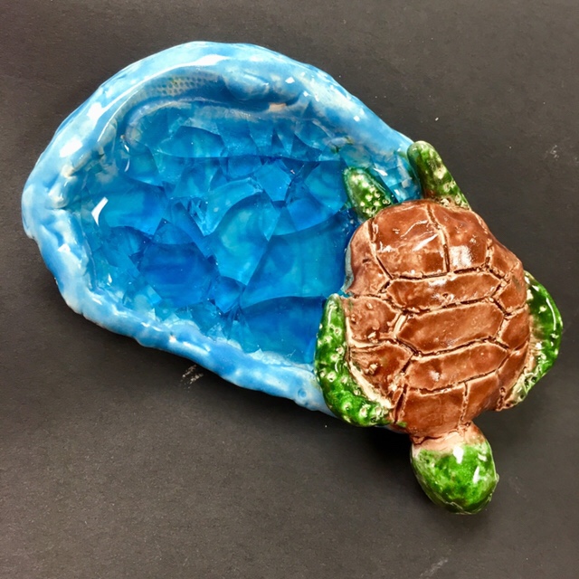 2nd grade Clay Cambodian Sea Turtles | Wow Art Project