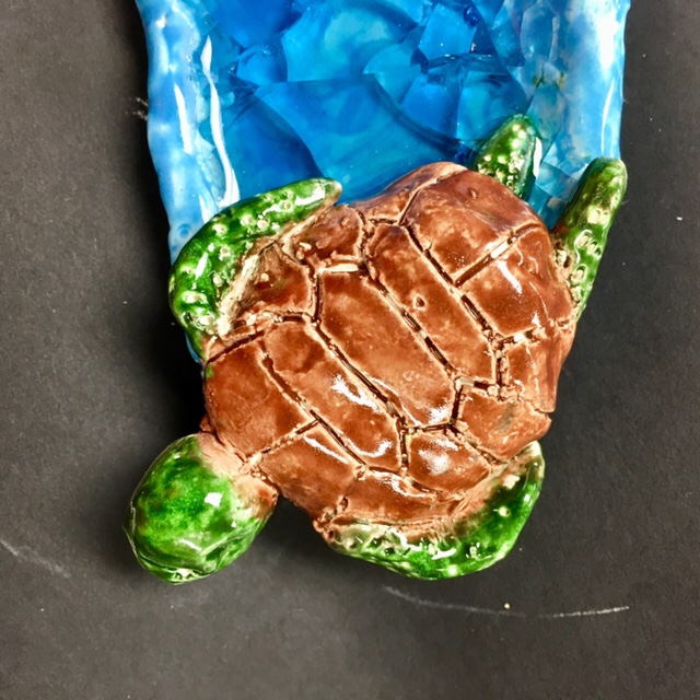 2nd grade Clay Cambodian Sea Turtles | Wow Art Project
