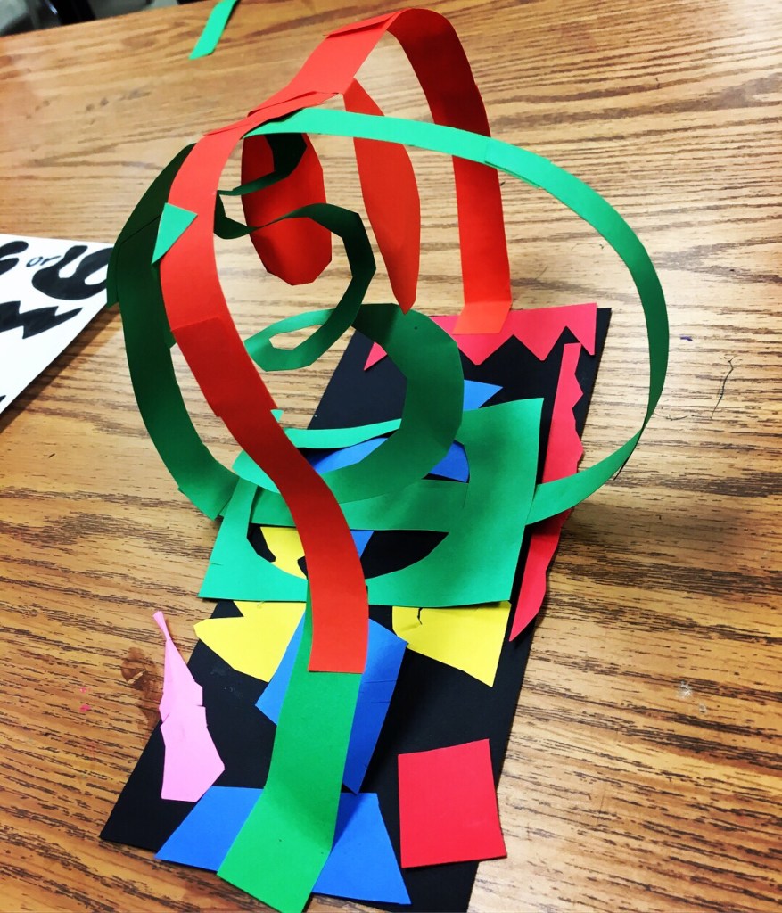 2nd grade Henri Matisse Cutouts | Wow Art Project