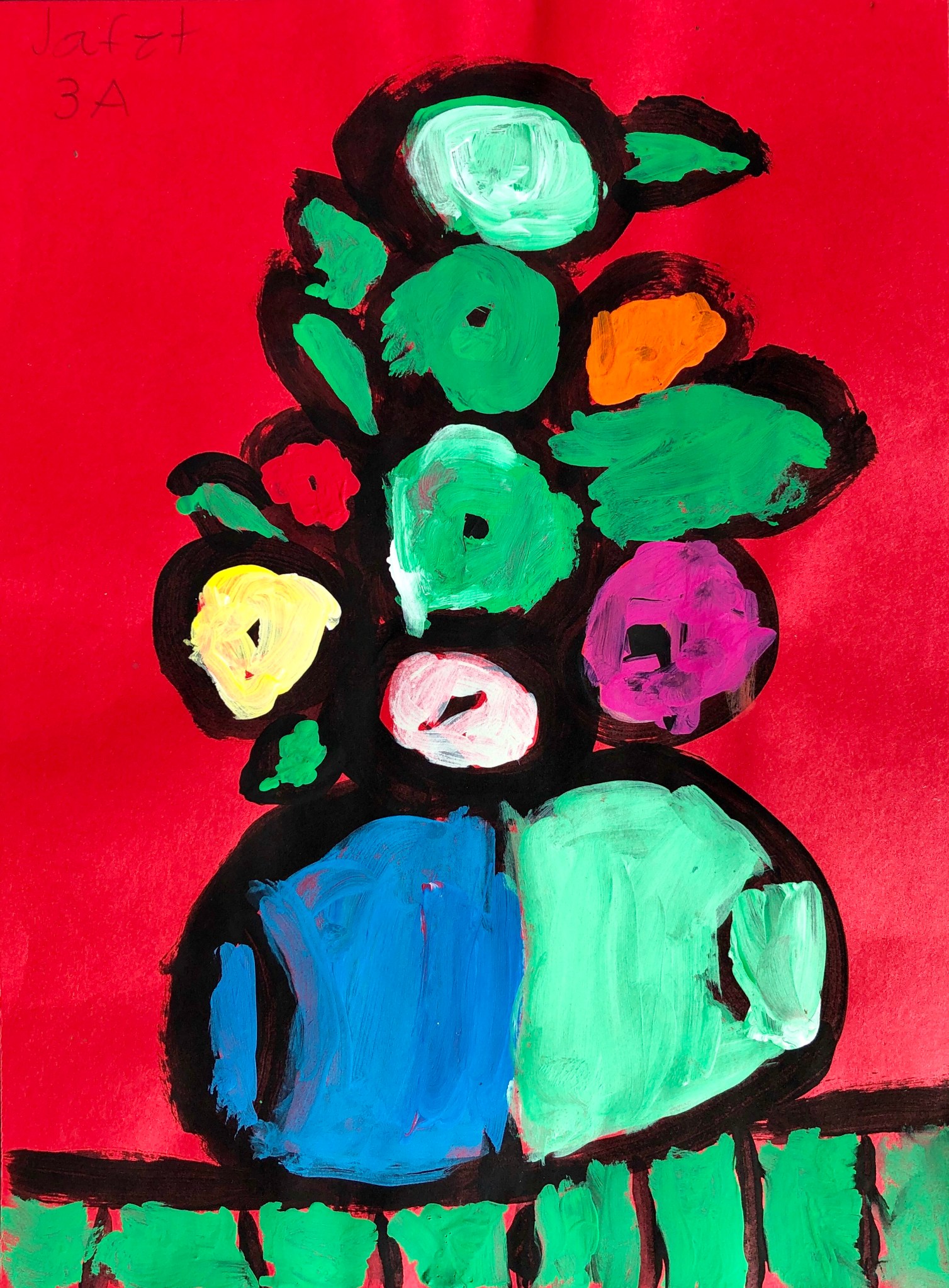 3rd grade Berthe Morisot Floral Paintings | Wow Art Project