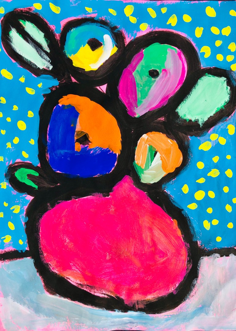 3rd grade Berthe Morisot Floral Paintings | Wow Art Project