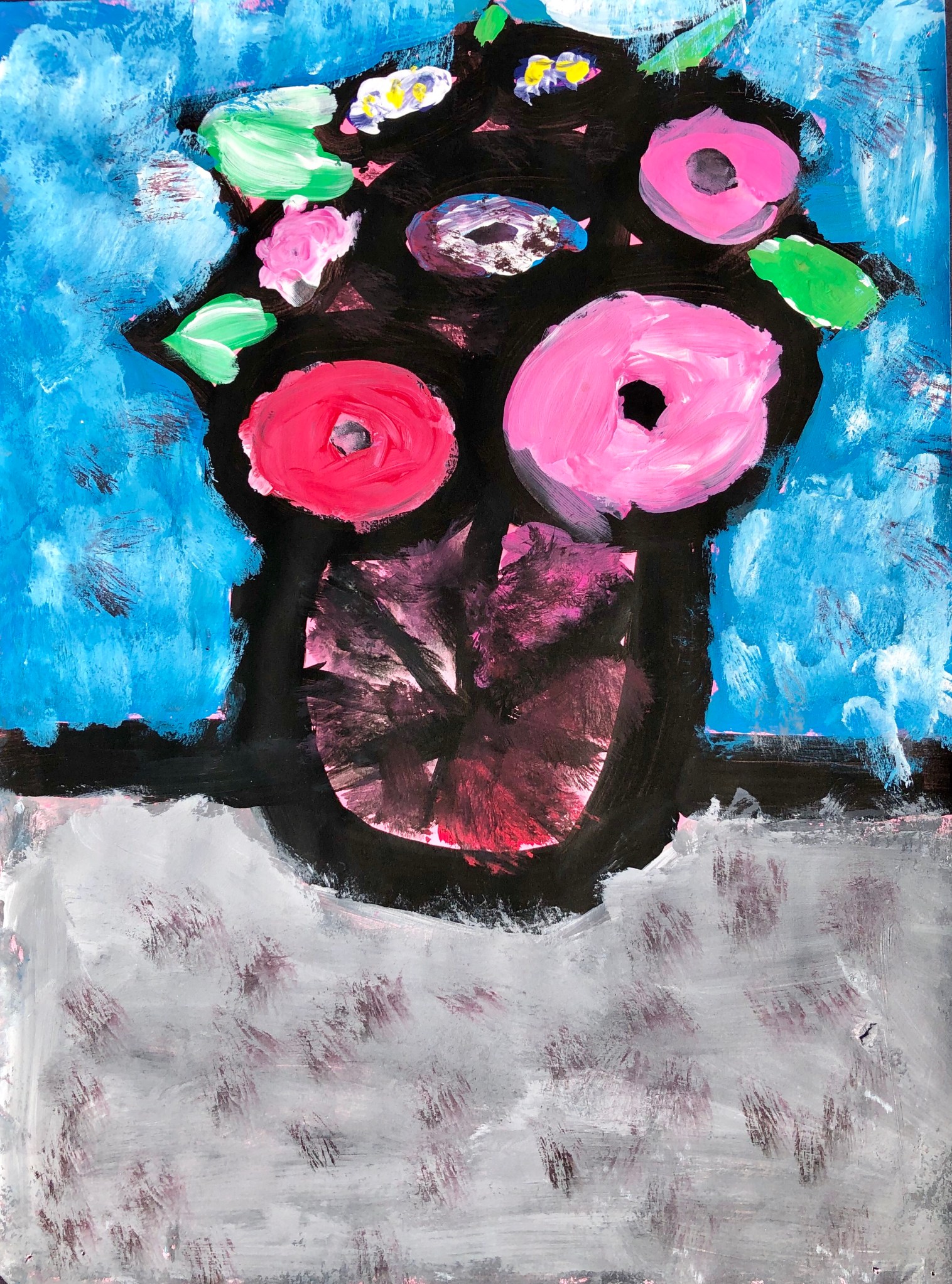 3rd grade Berthe Morisot Floral Paintings | Wow Art Project