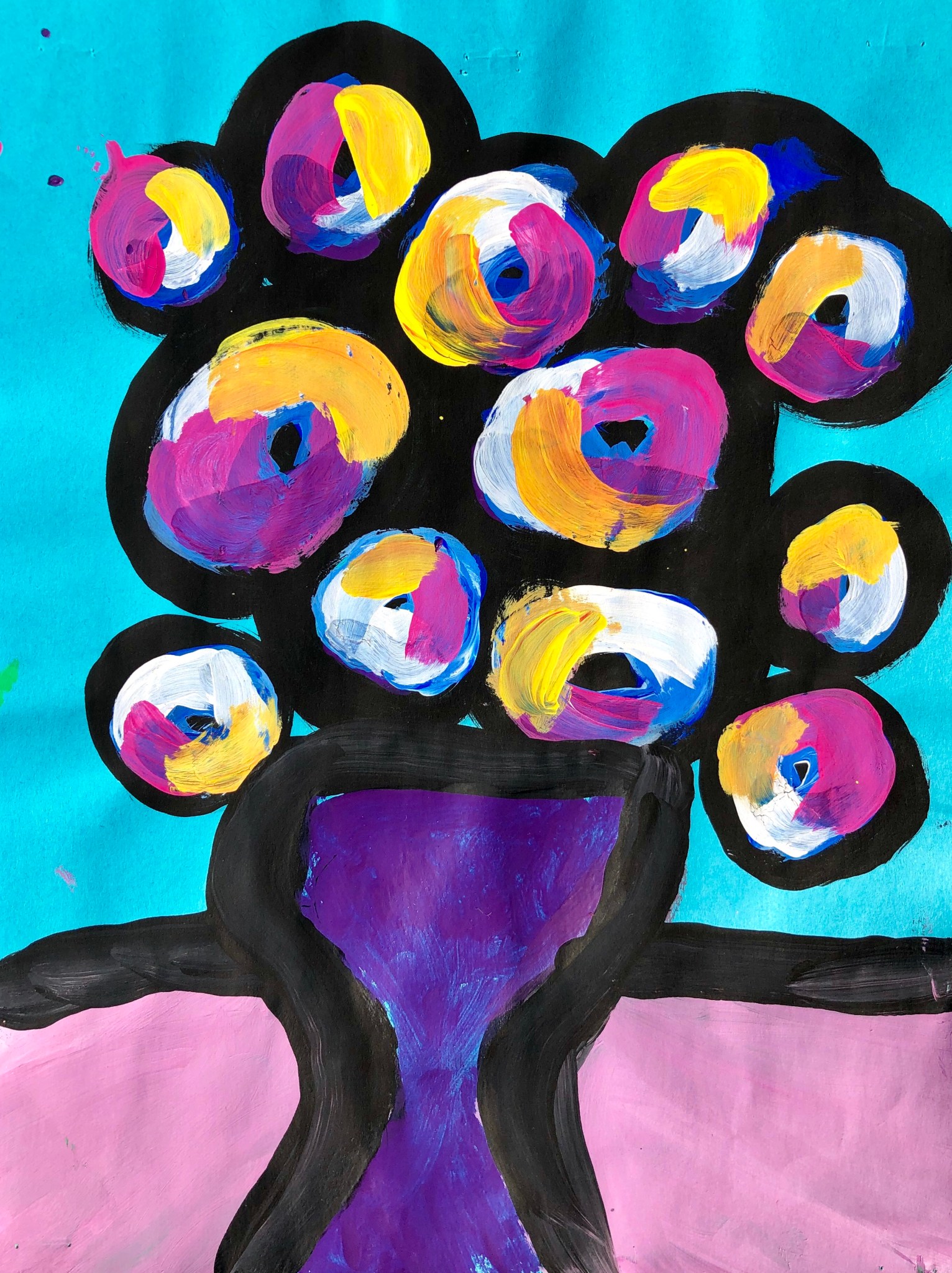 3rd grade Berthe Morisot Floral Paintings | Wow Art Project
