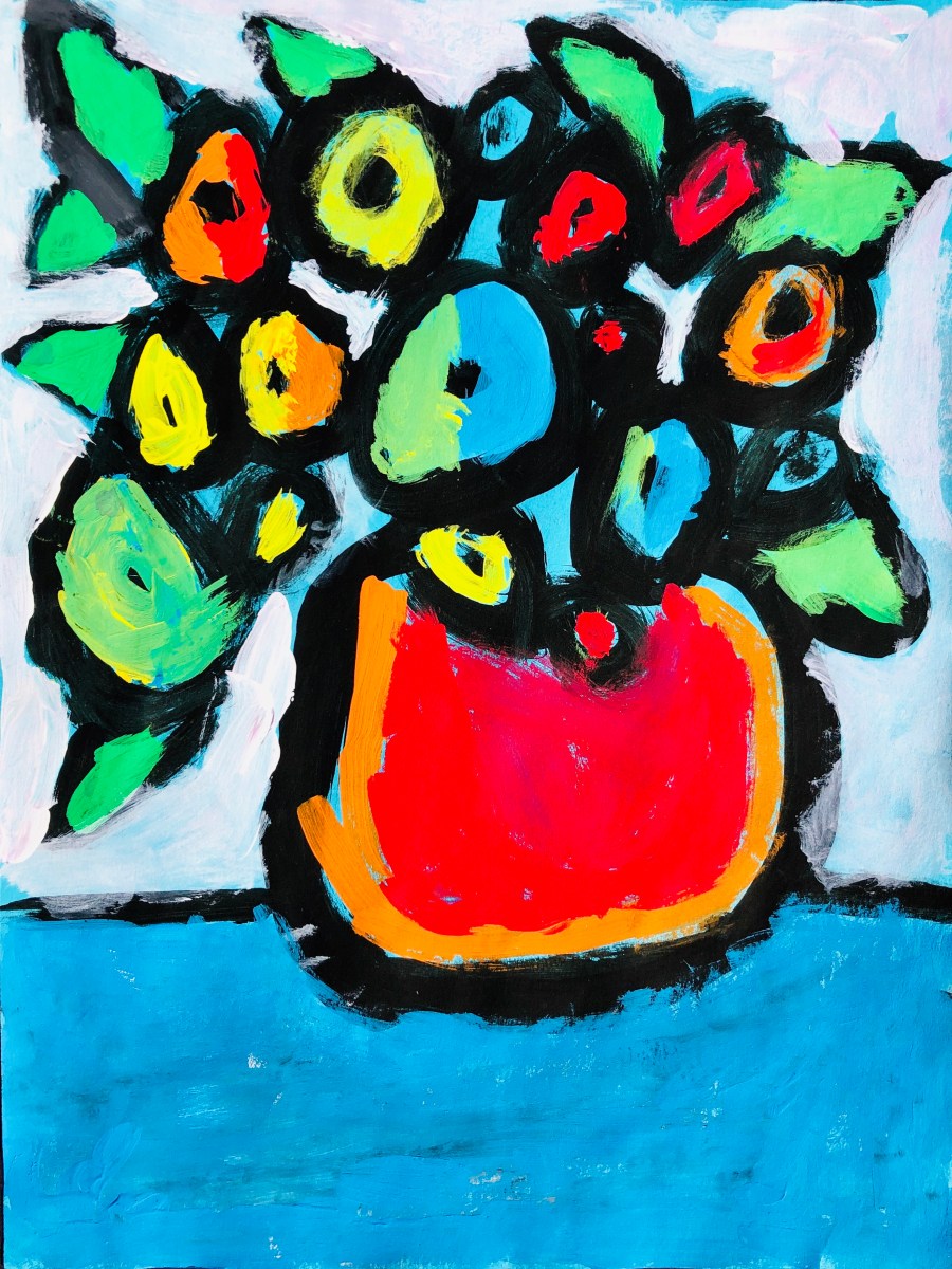 3rd grade Berthe Morisot Floral Paintings | Wow Art Project