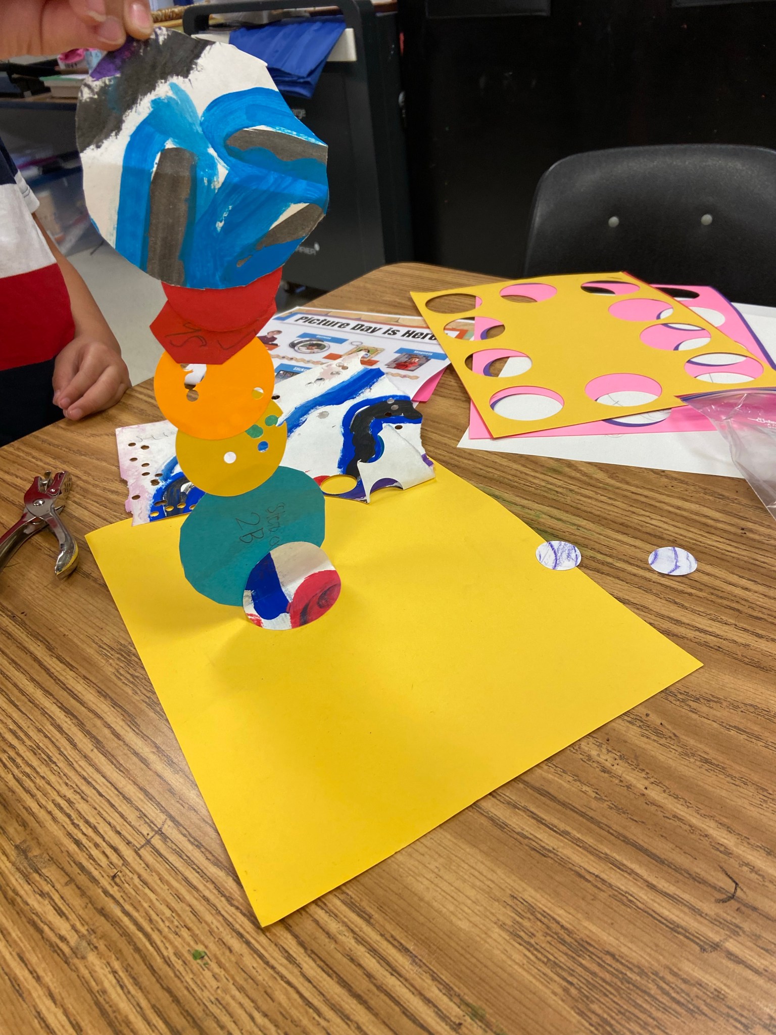 2nd grade Howardena Pindell Painted Collages | Wow Art Project