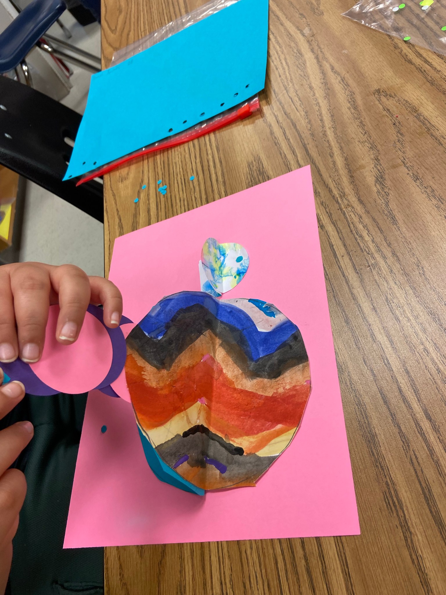2nd grade Howardena Pindell Painted Collages | Wow Art Project