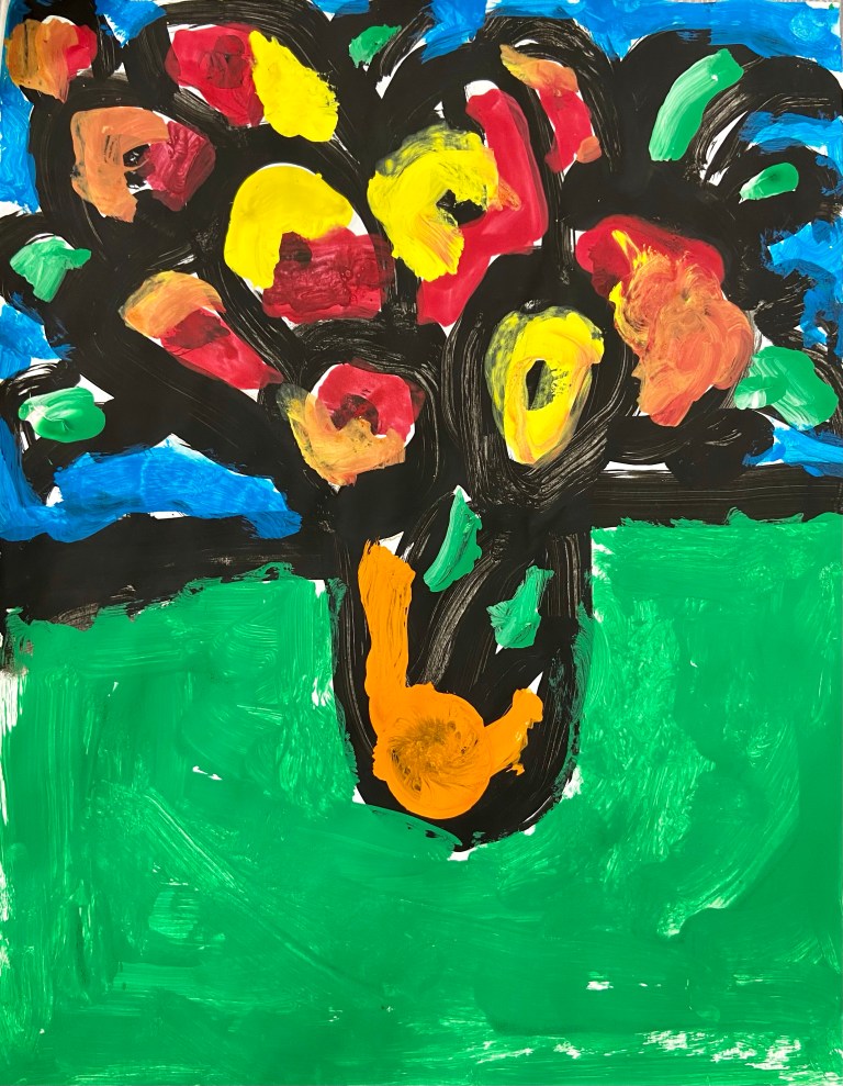 3rd grade Berthe Morisot Floral Paintings | Wow Art Project