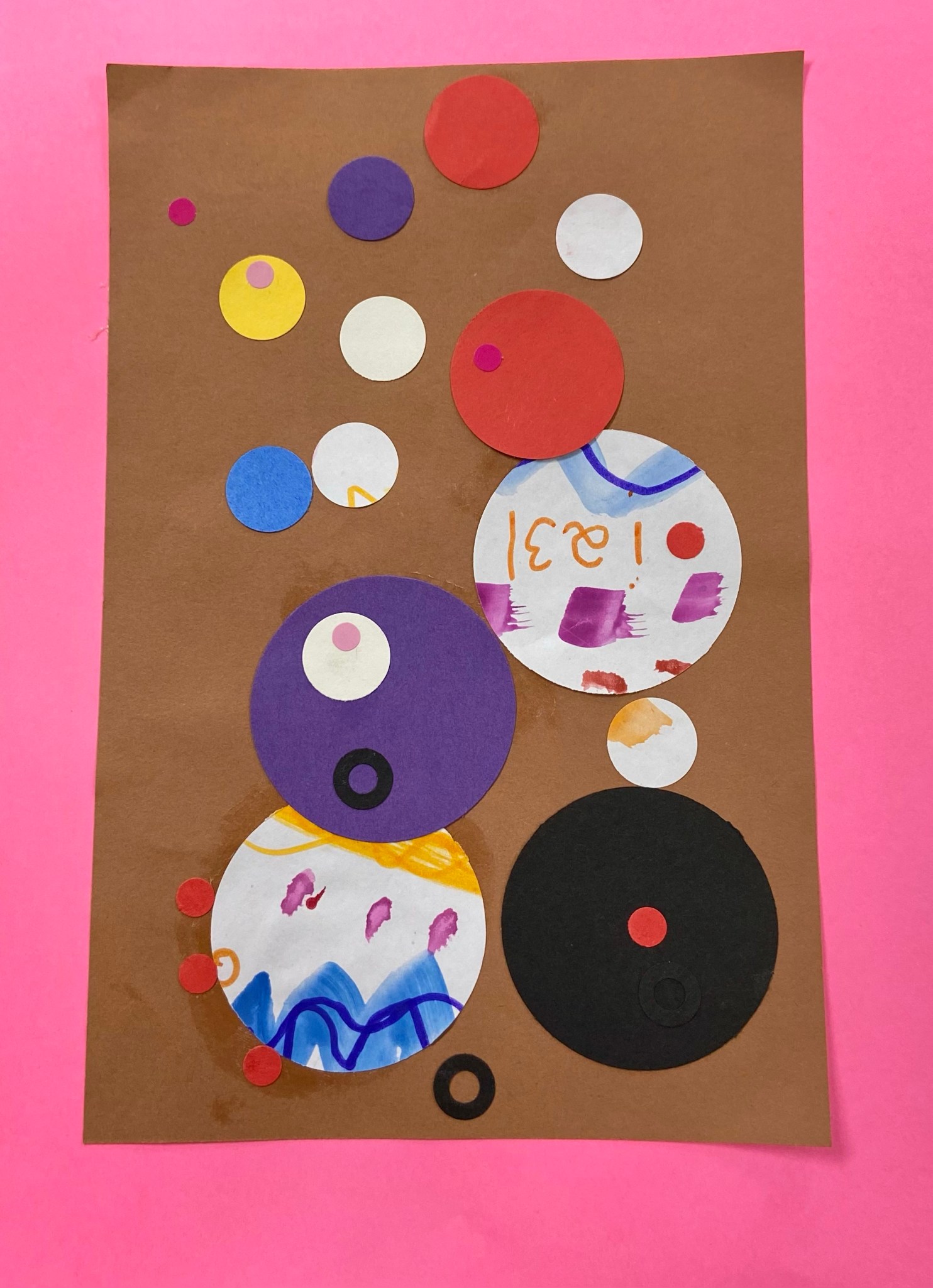 2nd grade Howardena Pindell Painted Collages | Wow Art Project