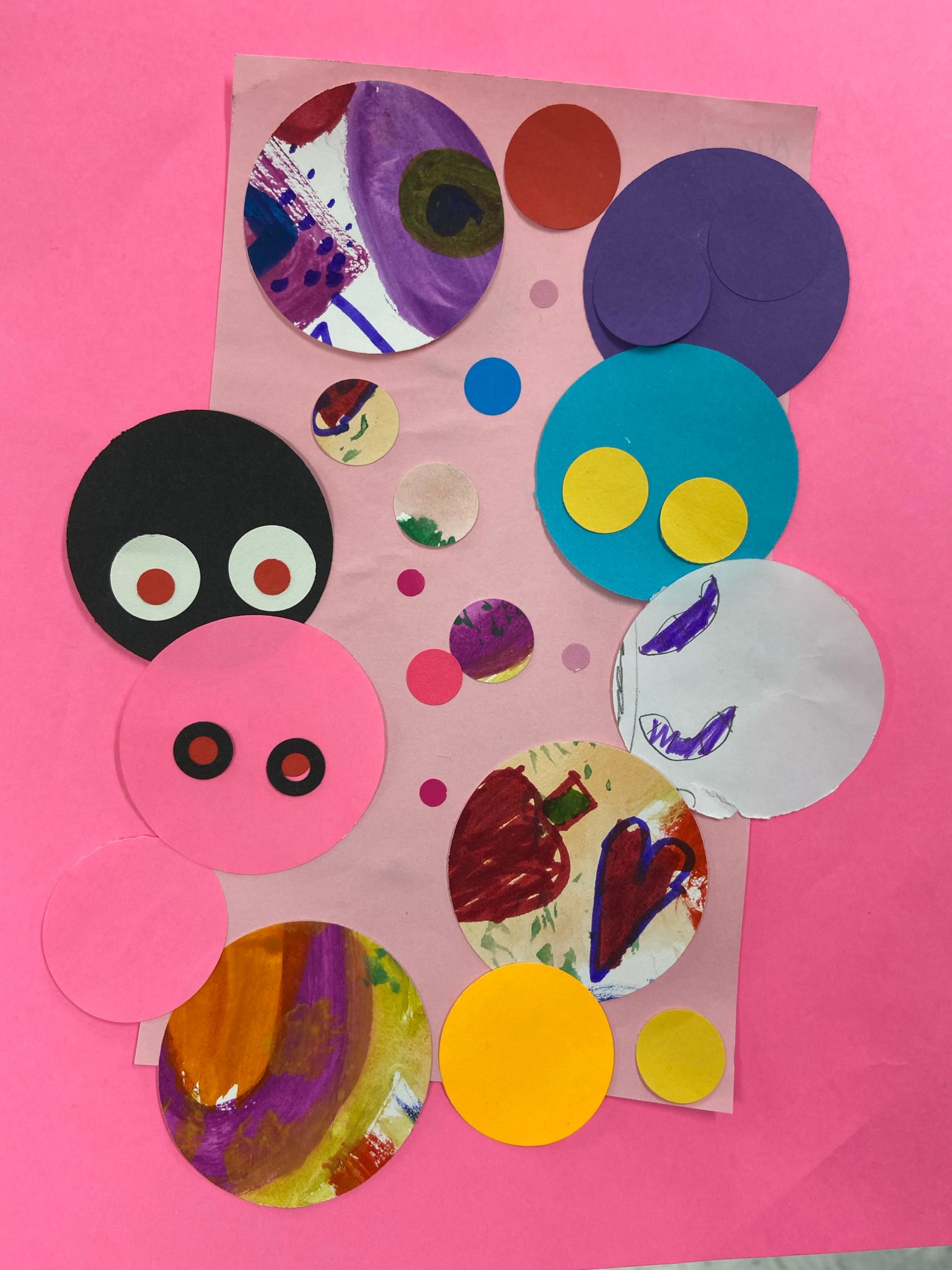 2nd grade Howardena Pindell Painted Collages | Wow Art Project