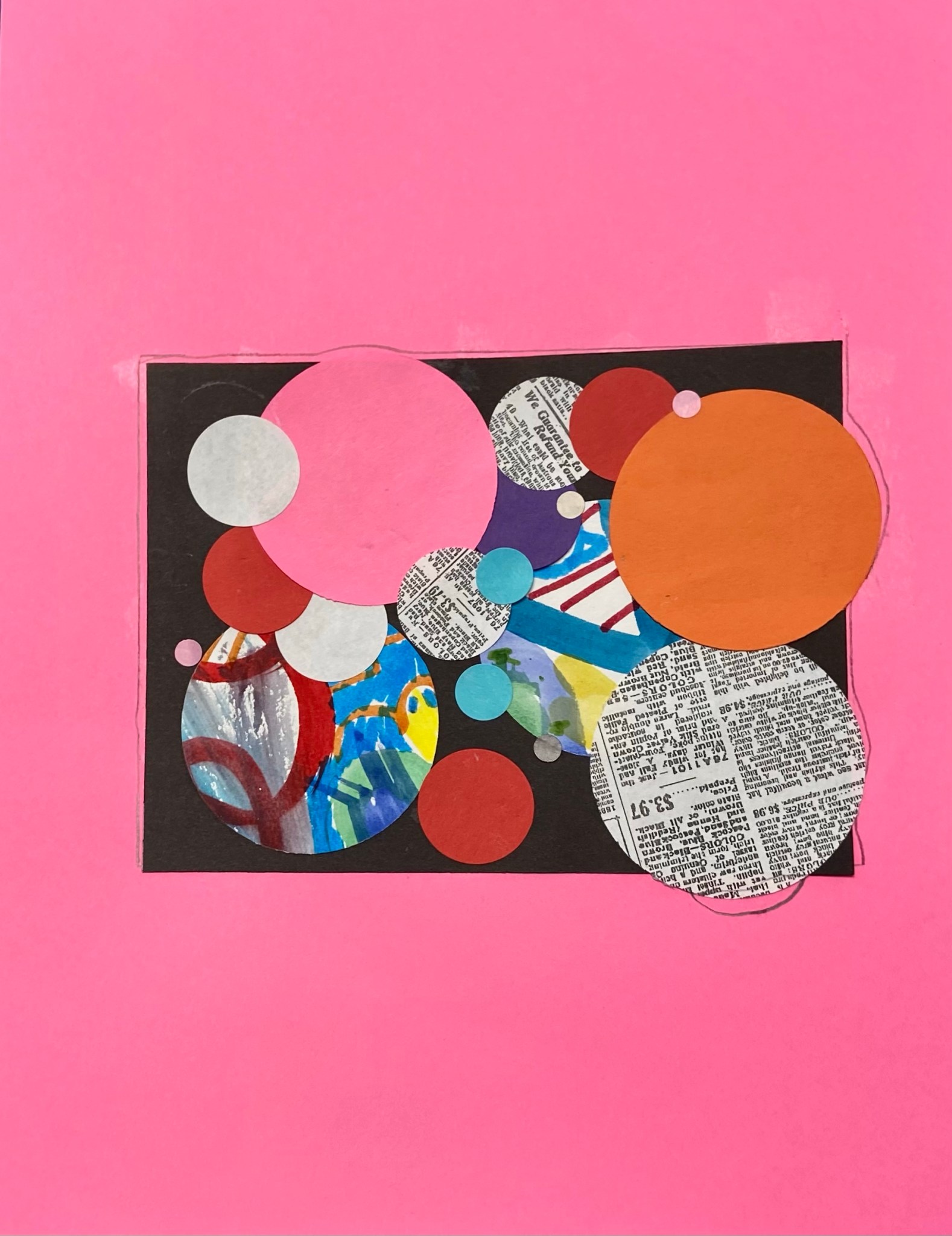 2nd grade Howardena Pindell Painted Collages | Wow Art Project