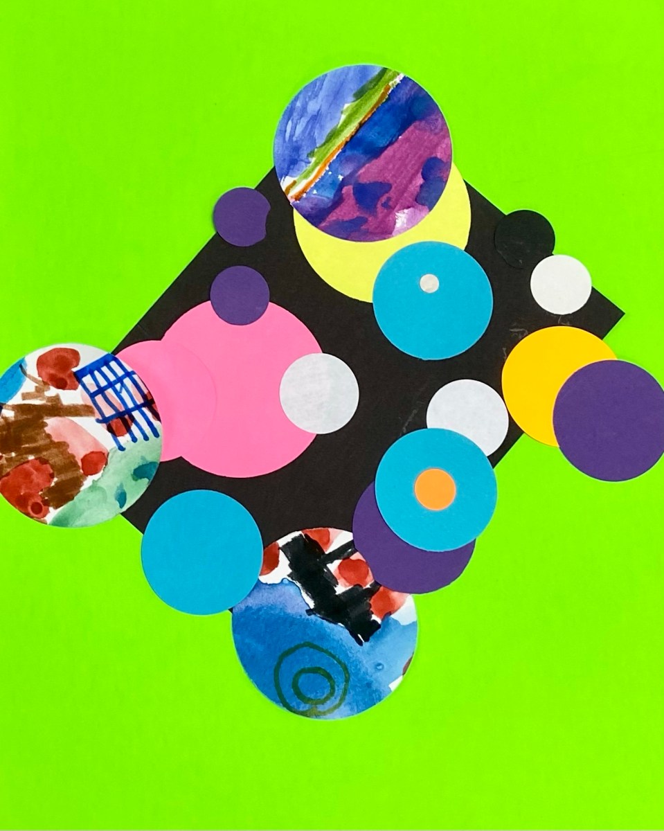 2nd grade Howardena Pindell Painted Collages | Wow Art Project