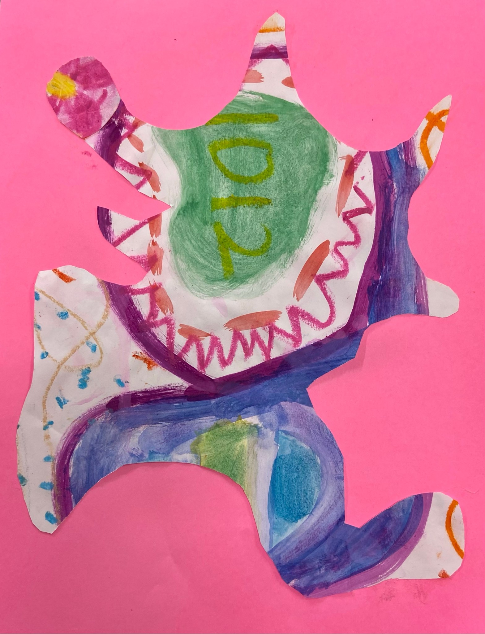 2nd grade Abstract Paintings from Howardena Pindell Circle Collages ...