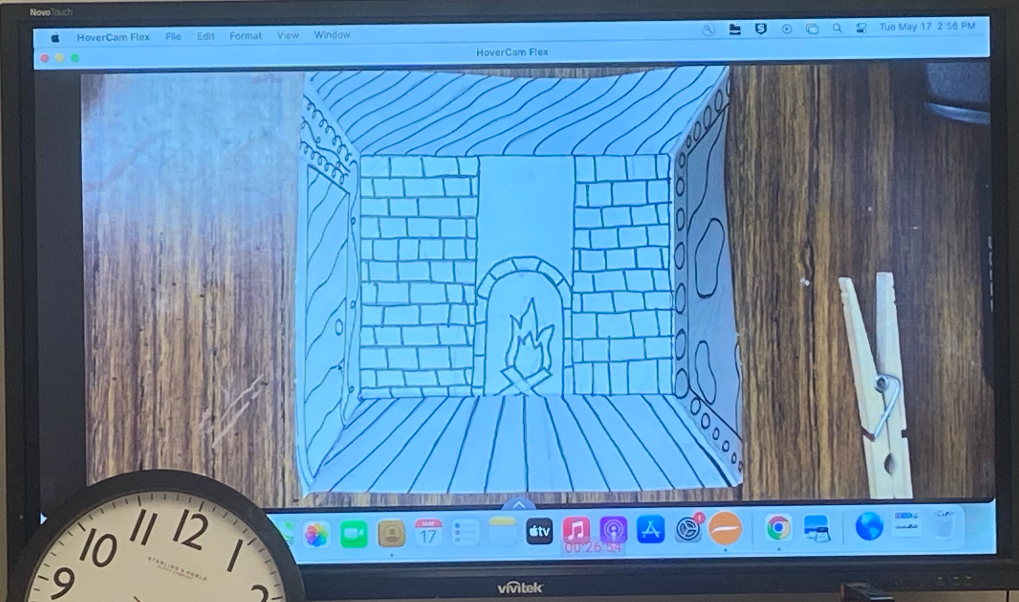 5th grade Peter Sansom inspired Reverse Perspective Room Drawings | Wow ...