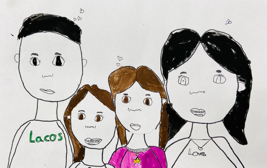 2nd grade Family Portraits | Wow Art Project