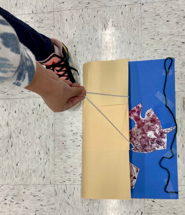 3rd grade TAB style Gyotaku Prints 22-23 | Wow Art Project