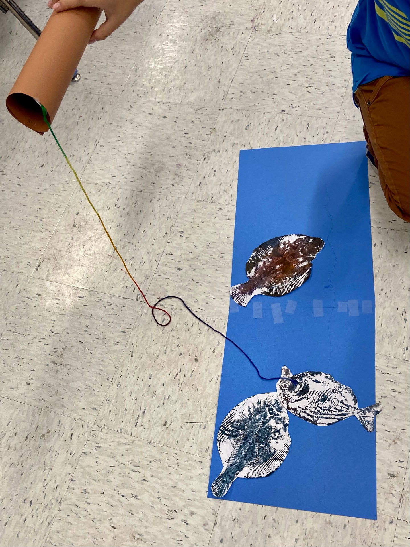3rd grade TAB style Gyotaku Prints 22-23 | Wow Art Project
