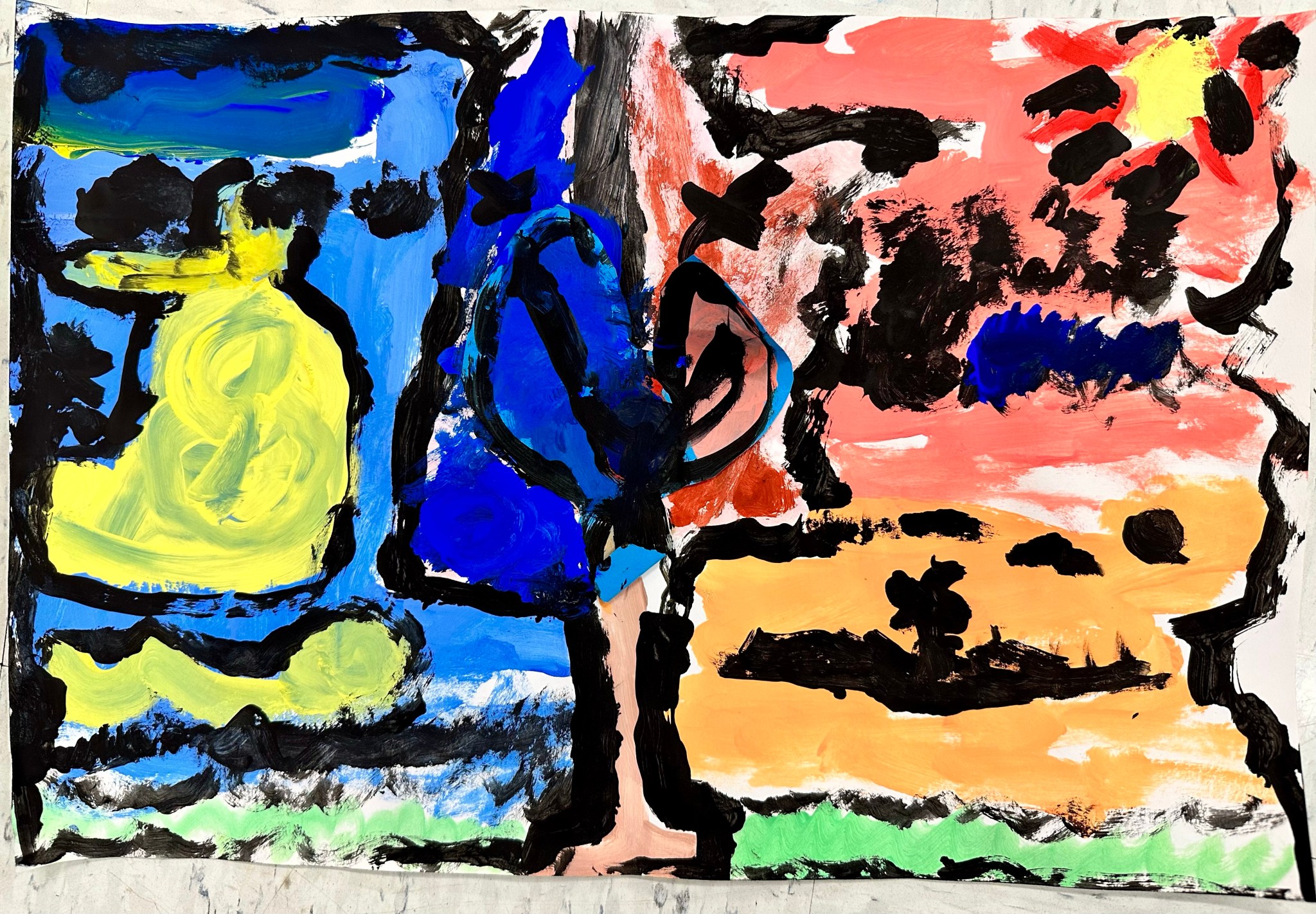 3rd grade Alma Woodsey Thomas Paintings | Wow Art Project