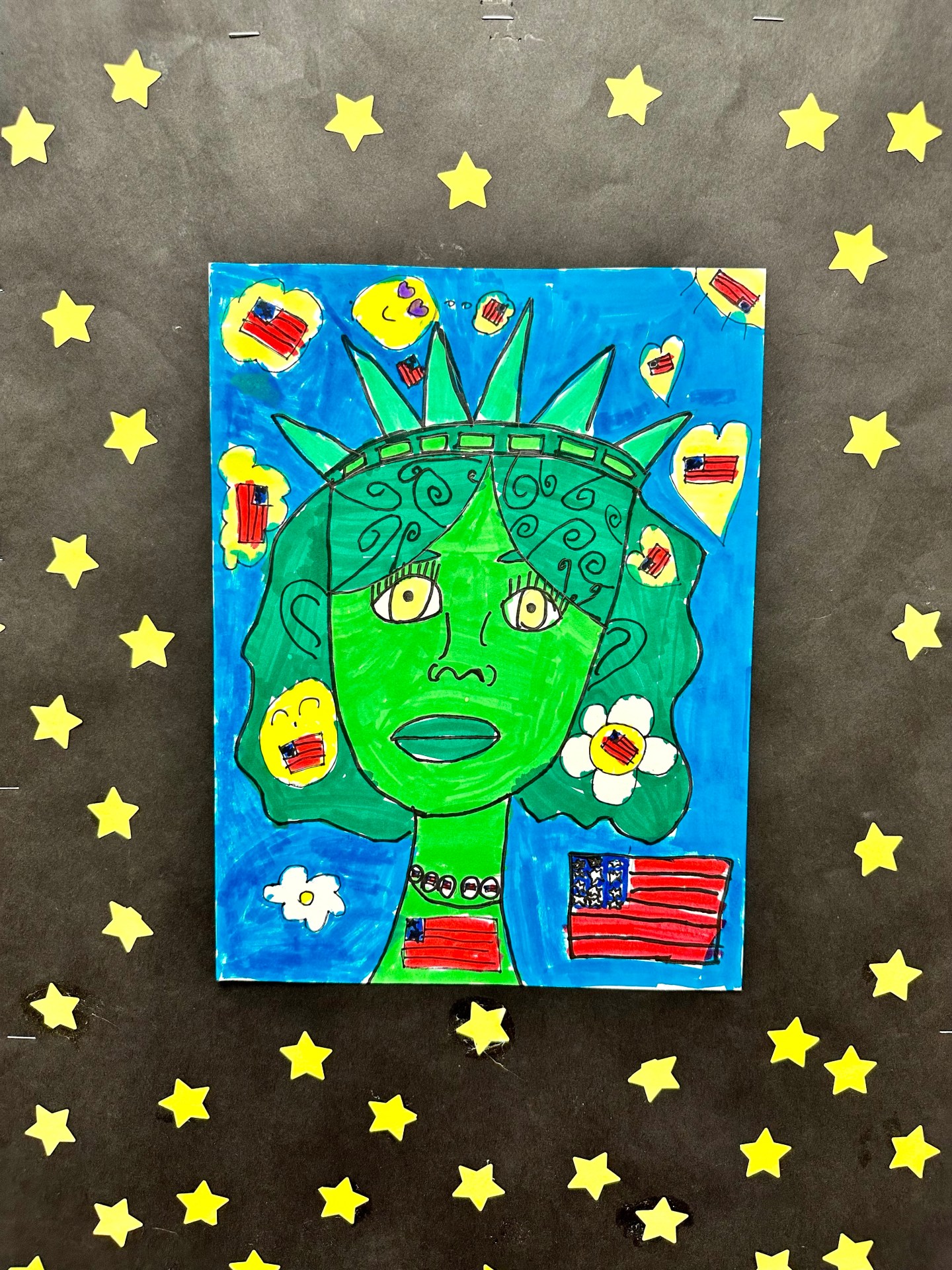 3rd grade Statue of Liberty Drawings | Wow Art Project