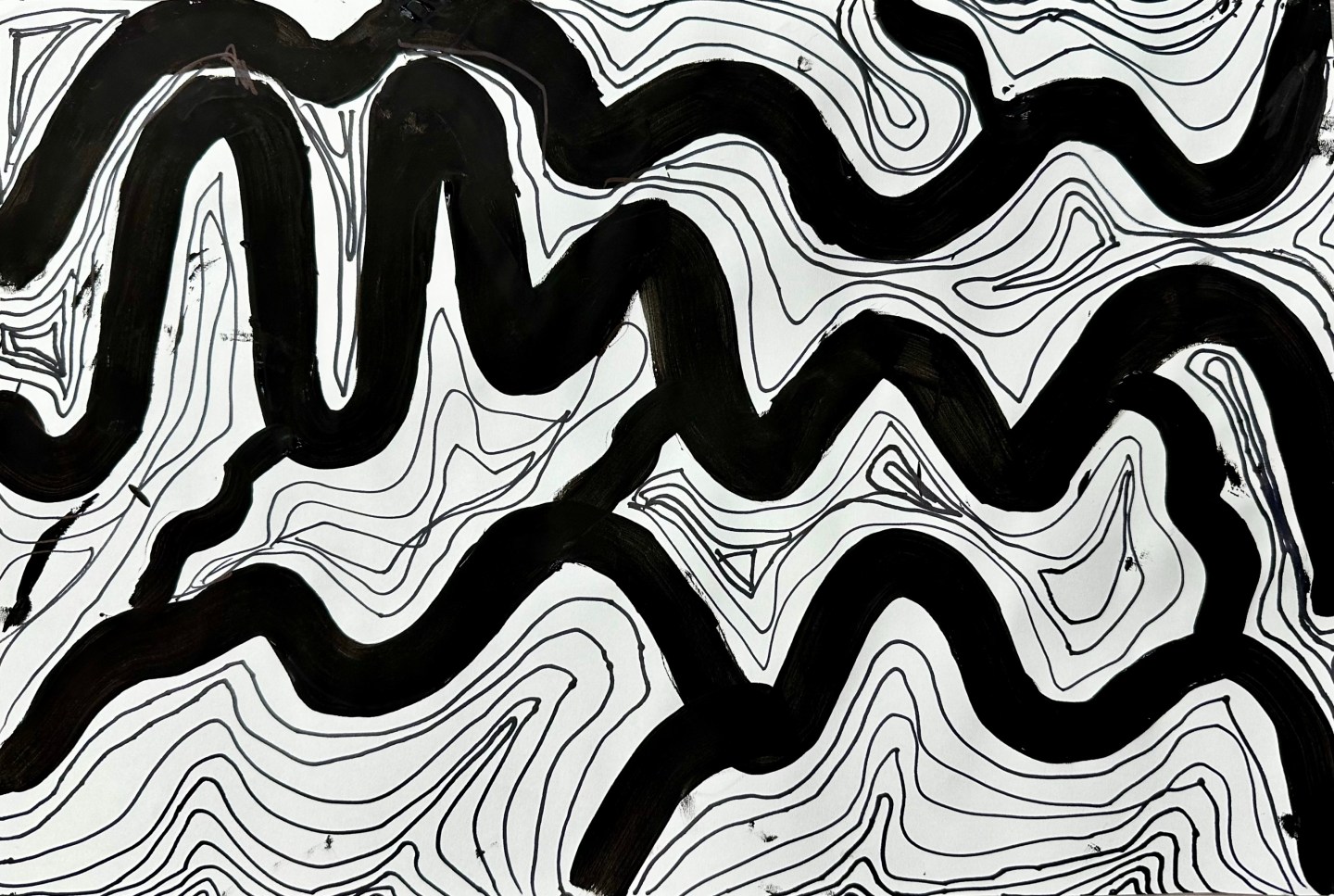 5th grade Jen Stark Drip Paintings | Wow Art Project