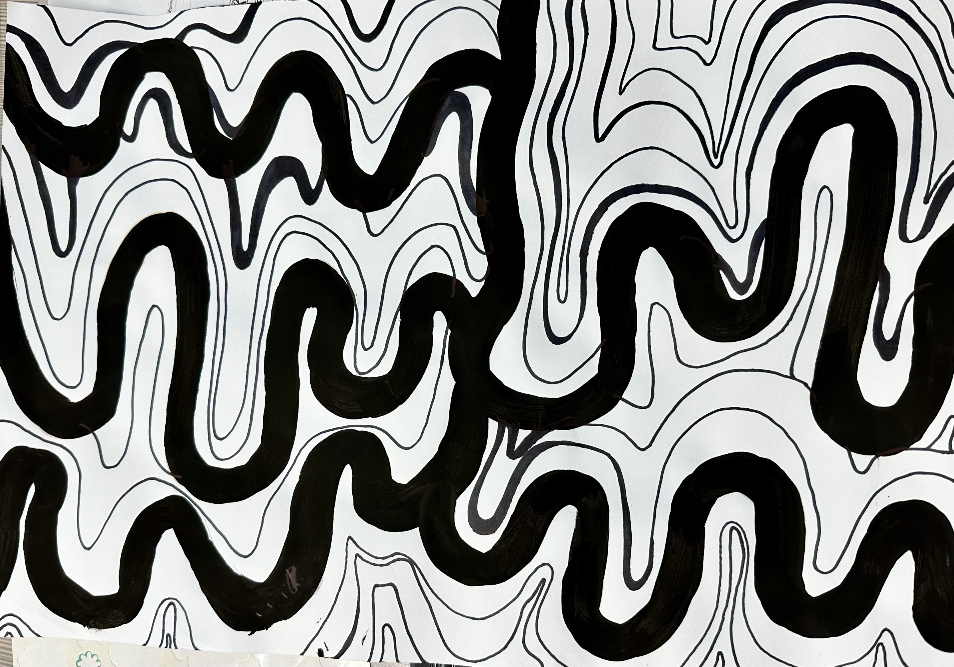 5th grade Jen Stark Drip Paintings | Wow Art Project