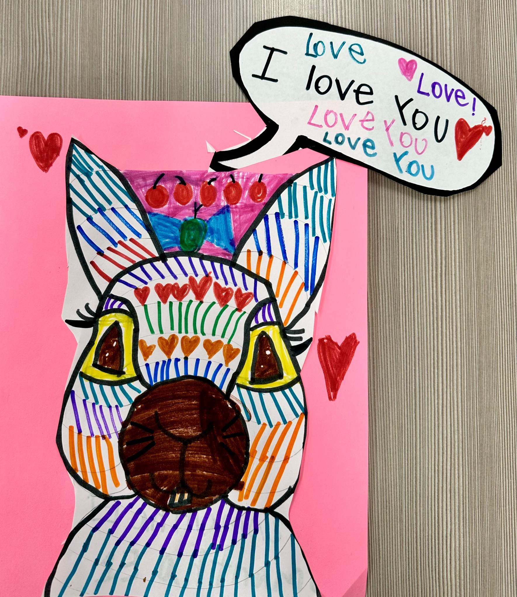 1st grade Textured Hares | Wow Art Project